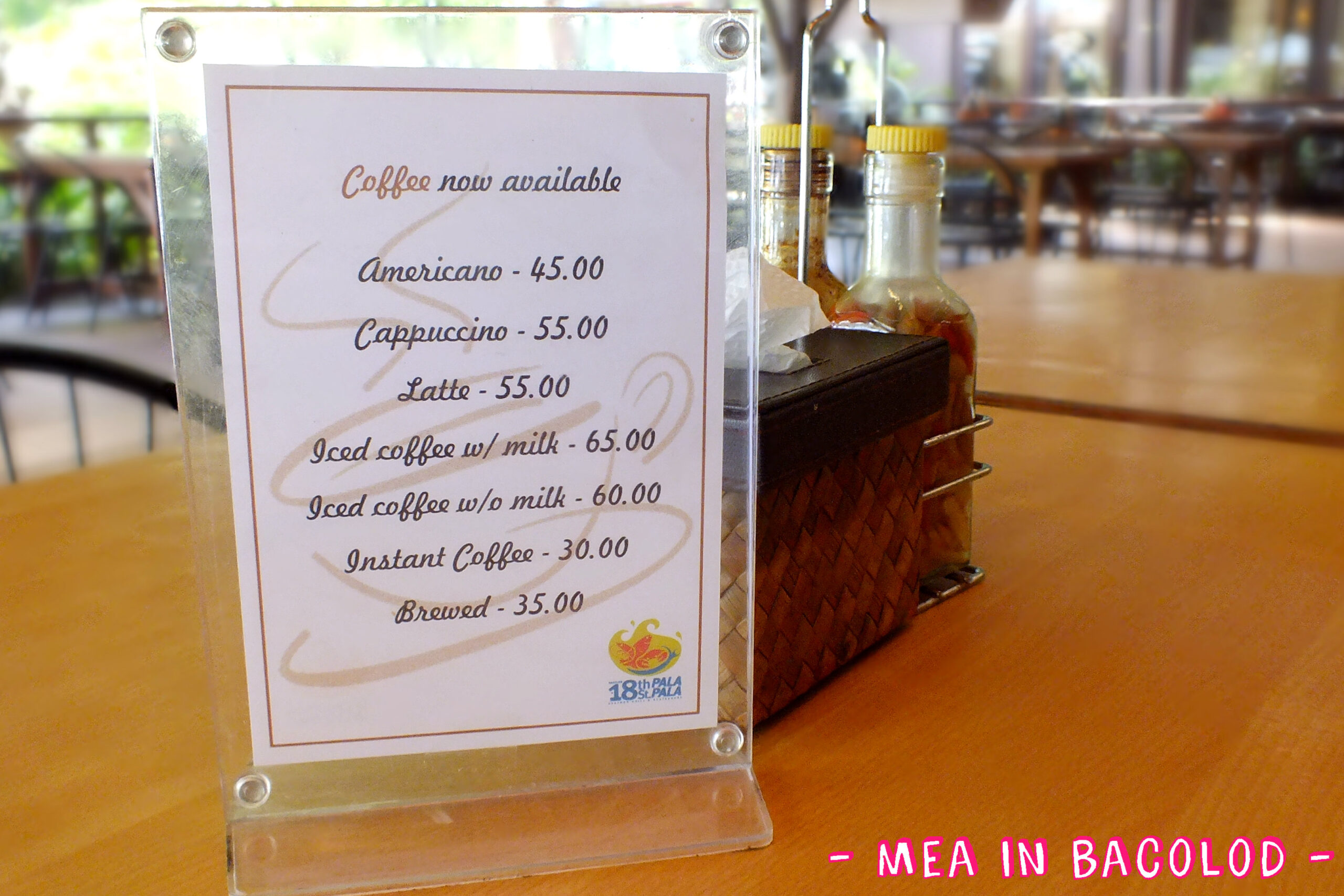 18th Street Pala-Pala Bacolod - Coffee - Mea in Bacolod