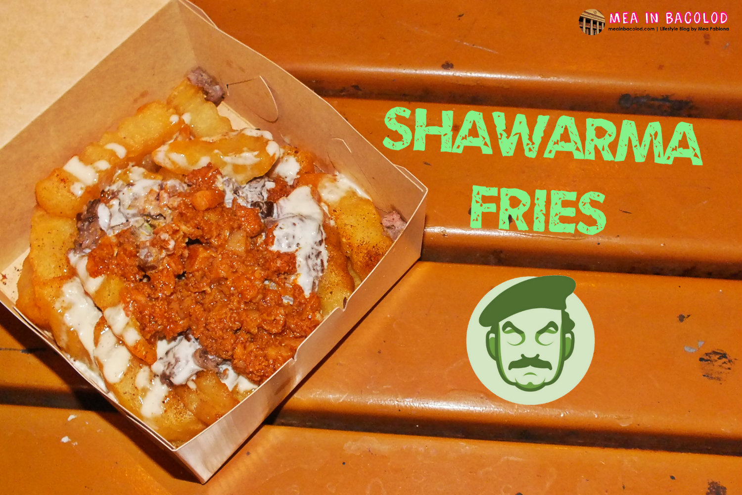 Shawarma Fries Saddams Shawarma - Mea in Bacolod