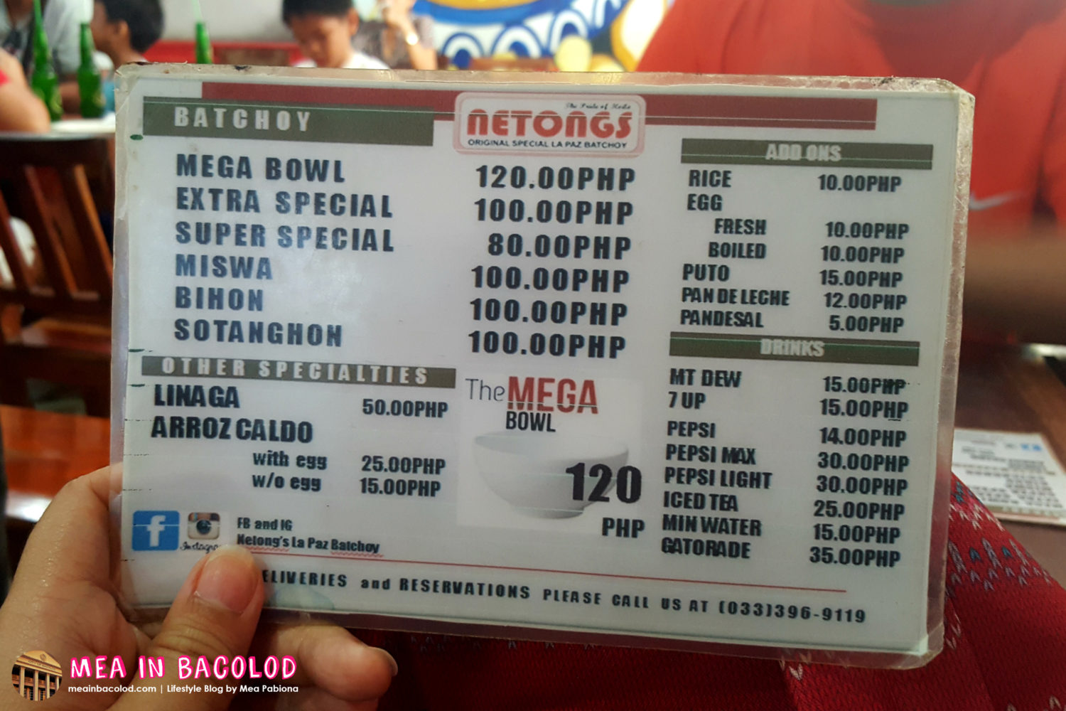 Original La Paz Batchoy: Netong's Original Special La Paz Batchoy