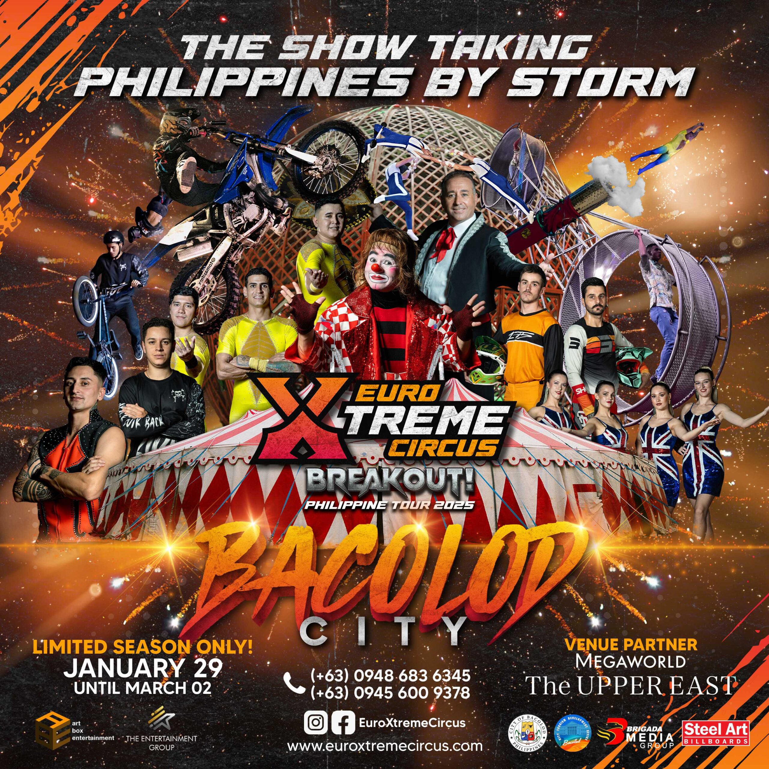 EuroXtreme Circus Brings World-Class Entertainment to Bacolod Starting ...